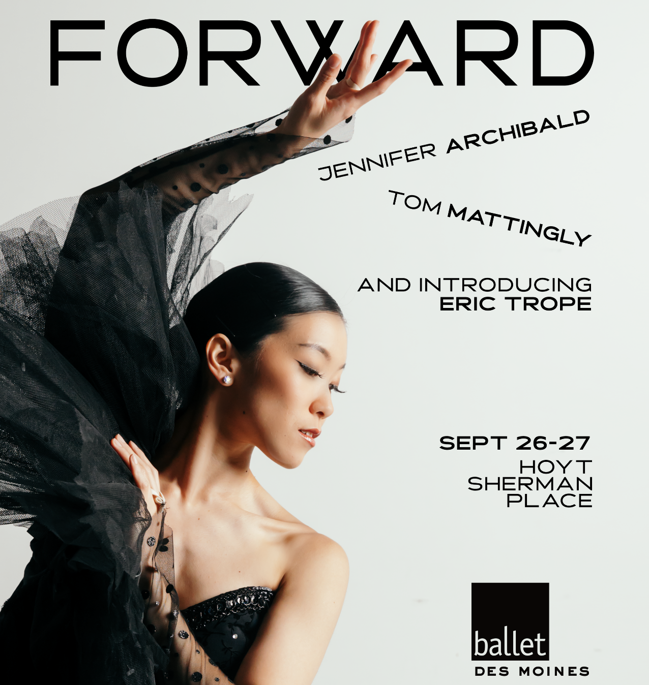 Ballet Des Moines September 2025 Show: Forward