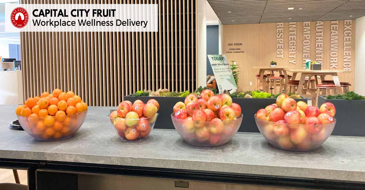 Capital City Fruit Office Fruit Delivery for Workplace Wellness