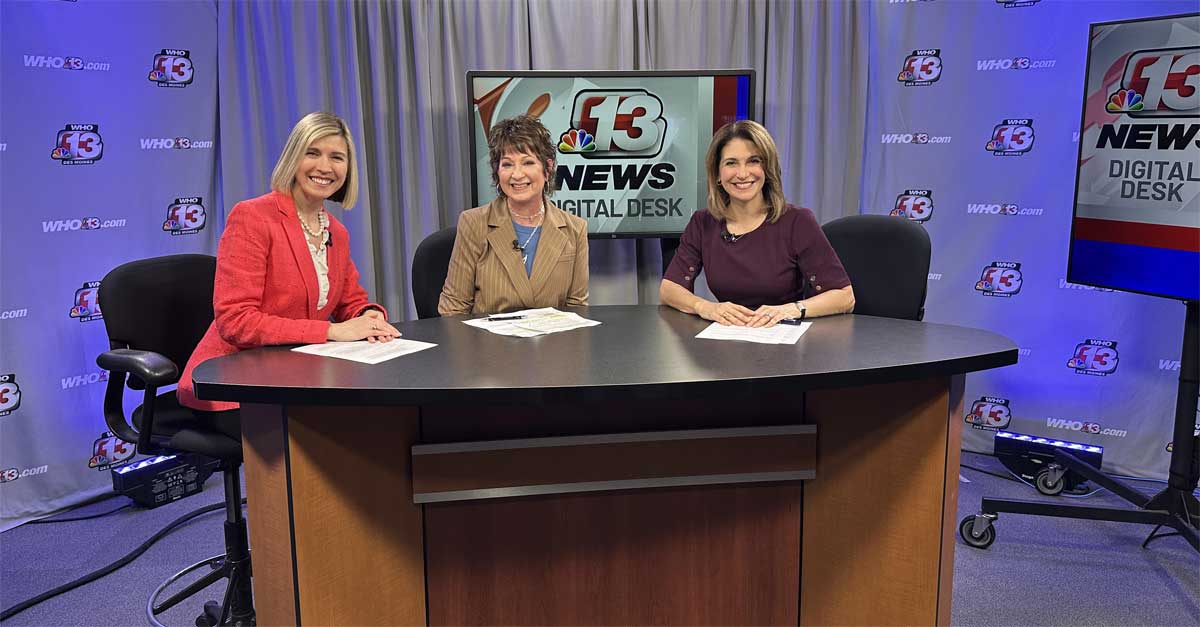 WHO 13 News Iowa Women in Leadership Segment