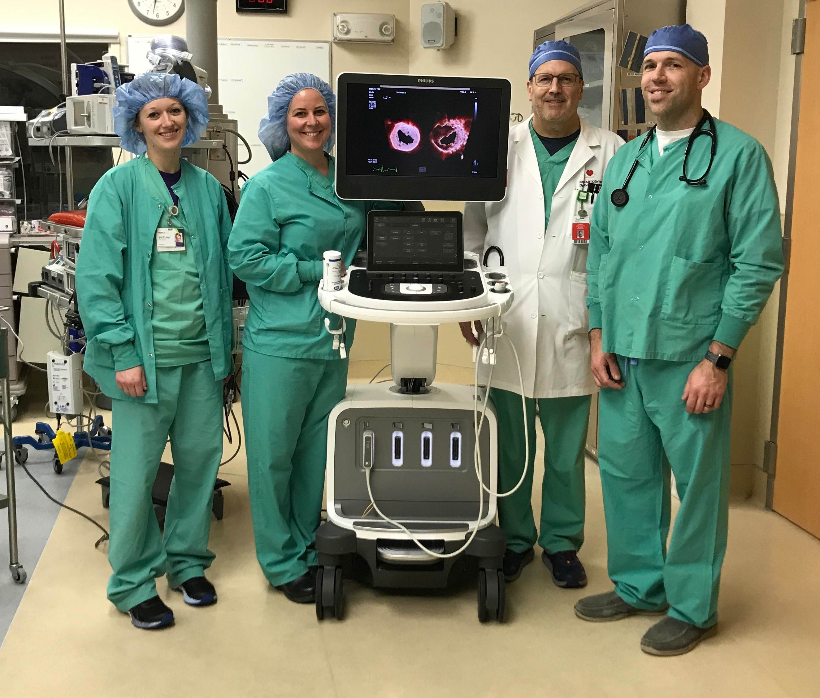 Echocardiology Machine Funded by Principal Charity Classic