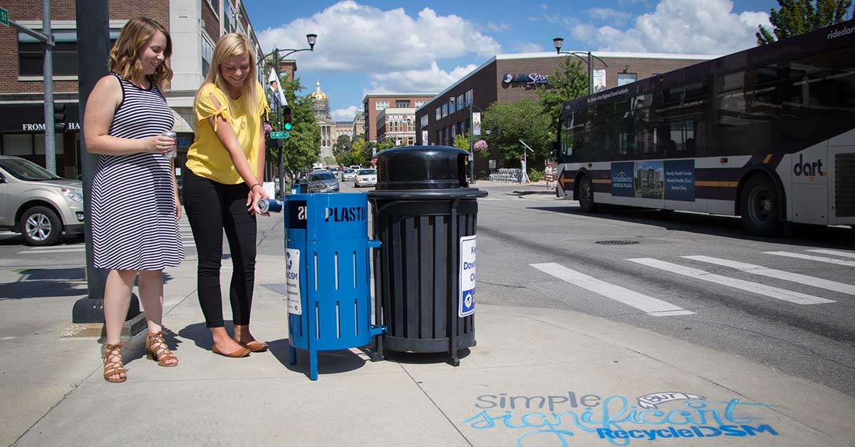 Clean in Downtown Des Moines - The Partnership